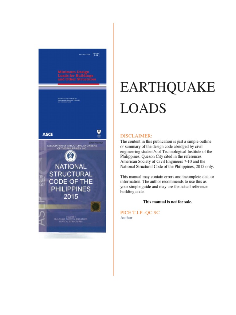 Earthquake Loads - NSCP 2015 | PDF | Seismology | Earthquakes