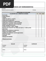 Check List para Revision y Descarte de Eslingas | PDF