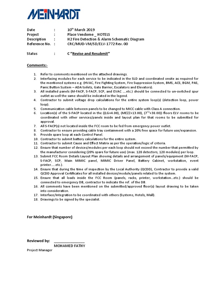 ROMANY COMMENT 10-03-2019 Fire Alarm SLD | Download Free PDF ...