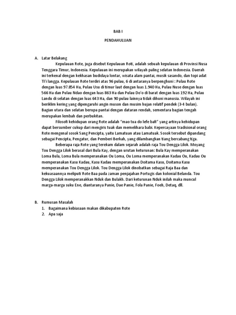 Rote | PDF | Perjalanan