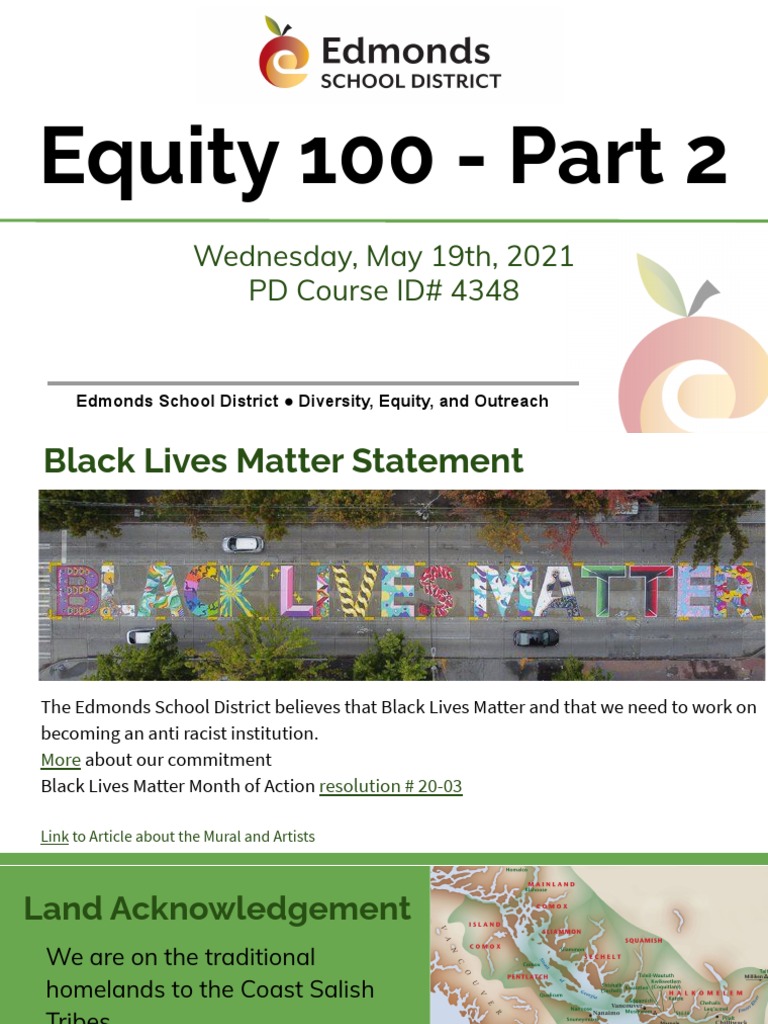 Edmonds School District Training On Microaggressions | PDF | Bias ...