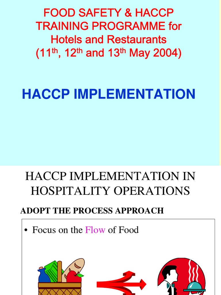 Food_Safety_HACCP_IMPLEMENTATION | Food Storage | Foods