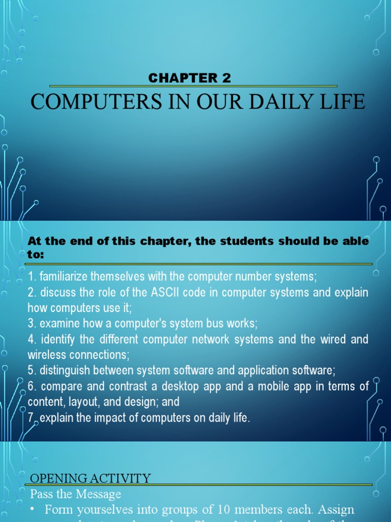 Ict Chapter 2 Pdf Operating System Usb