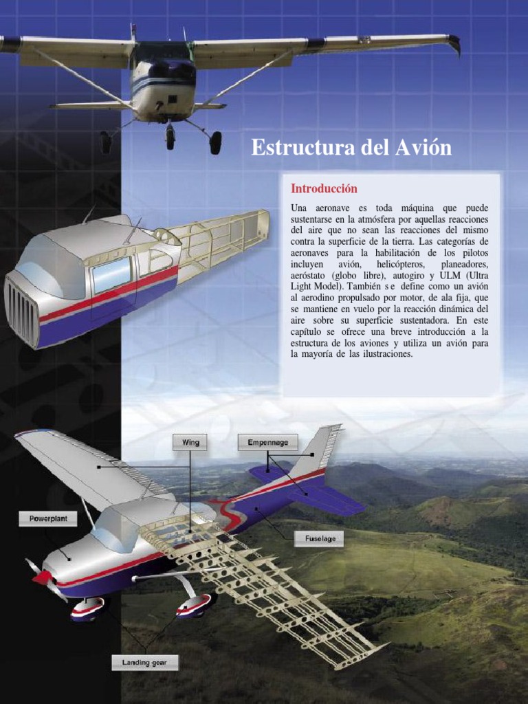 Capítulo 1 Estructura Del Avión | PDF | Avión | Ala