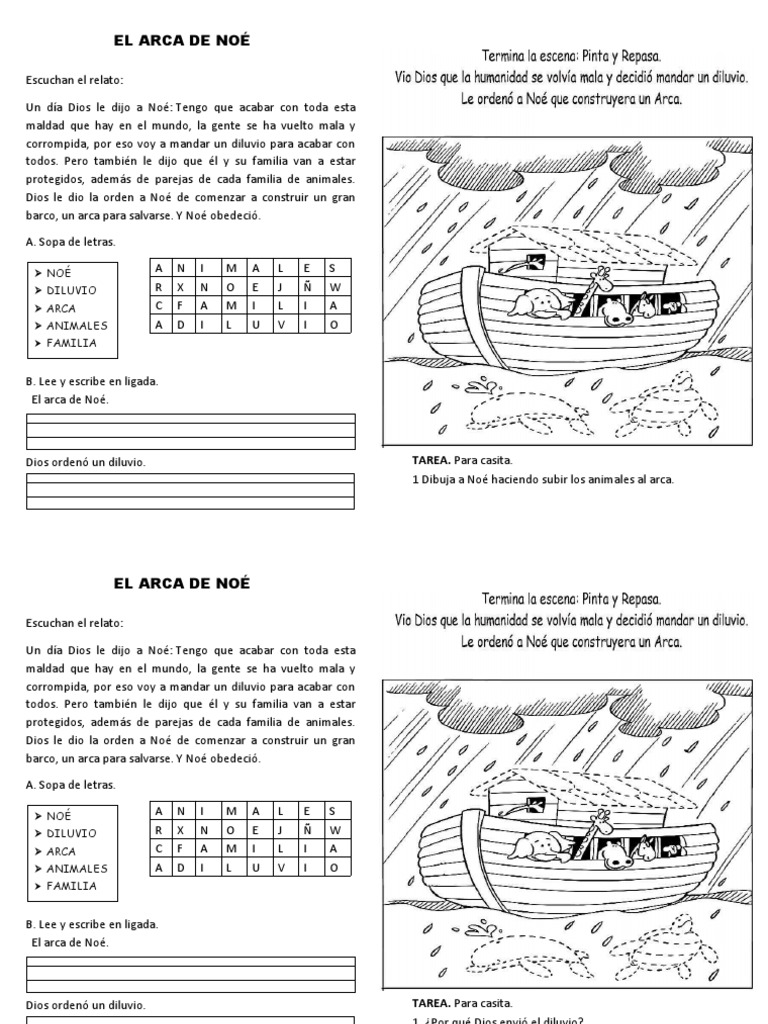Arca de Noe | PDF | Arca de Noé | Mito de la inundación