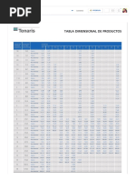 Tabla de Dimensiones de Tuberia Segub Asme B36.10 PDF | PDF | Materiales | Acero