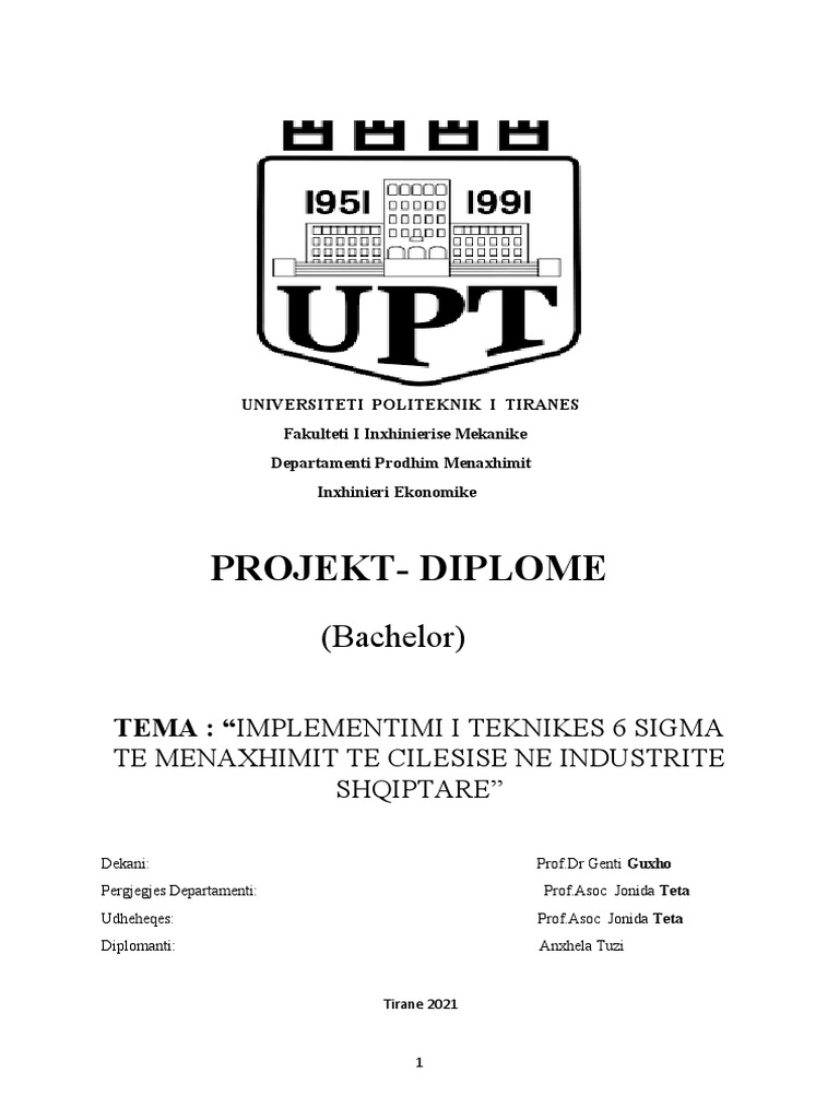 Projekt-Diplome: (Bachelor) | PDF