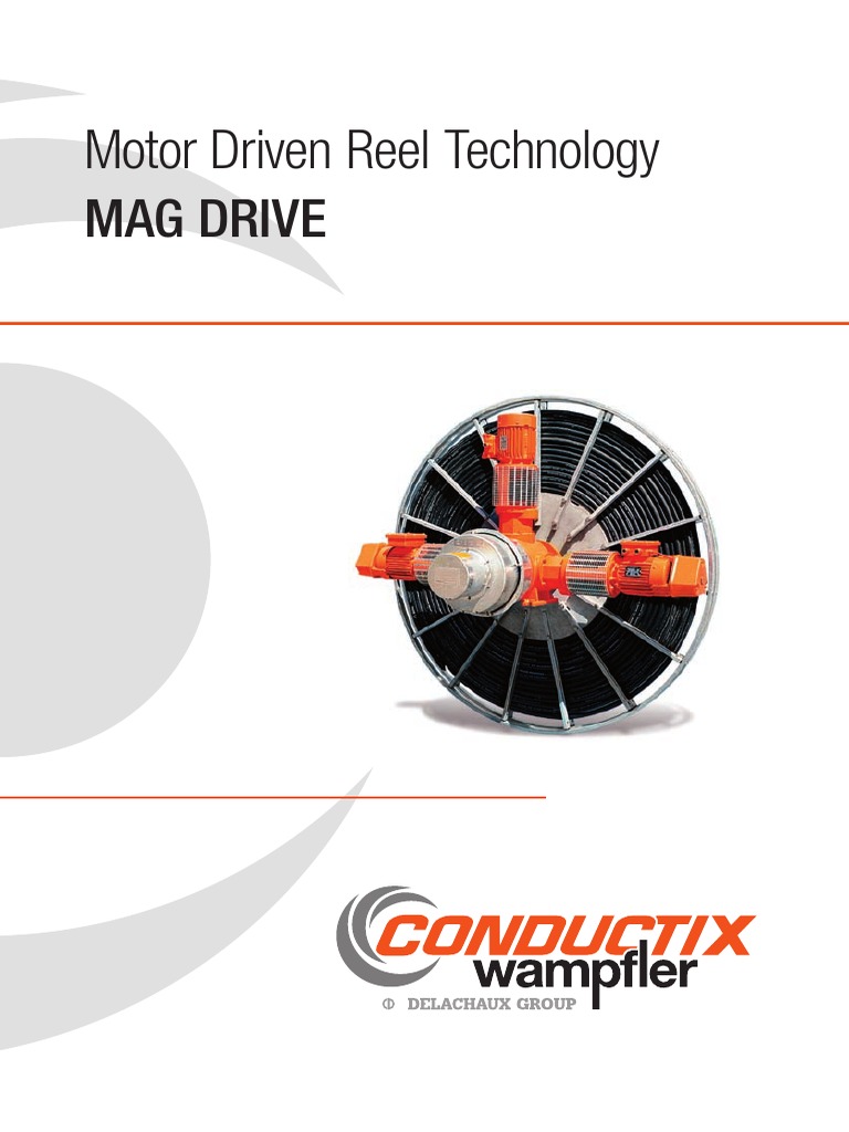 7100 - Motorized Cable Reel - MagDrive | PDF | Electric Motor ...