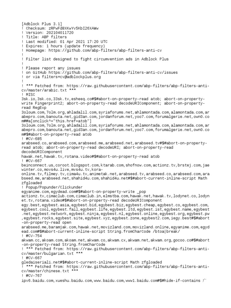 Anti Circumvention | PDF | World Wide Web | Internet & Web