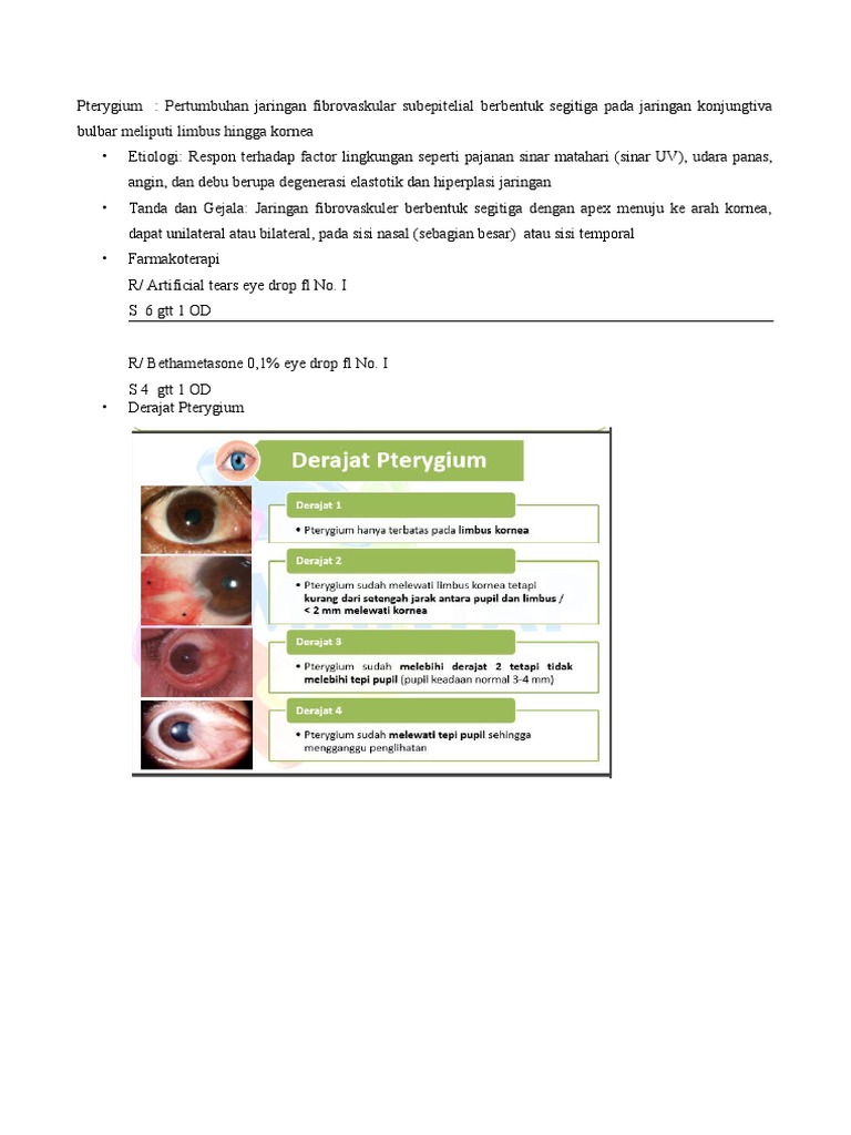 Pterygium 1 | PDF