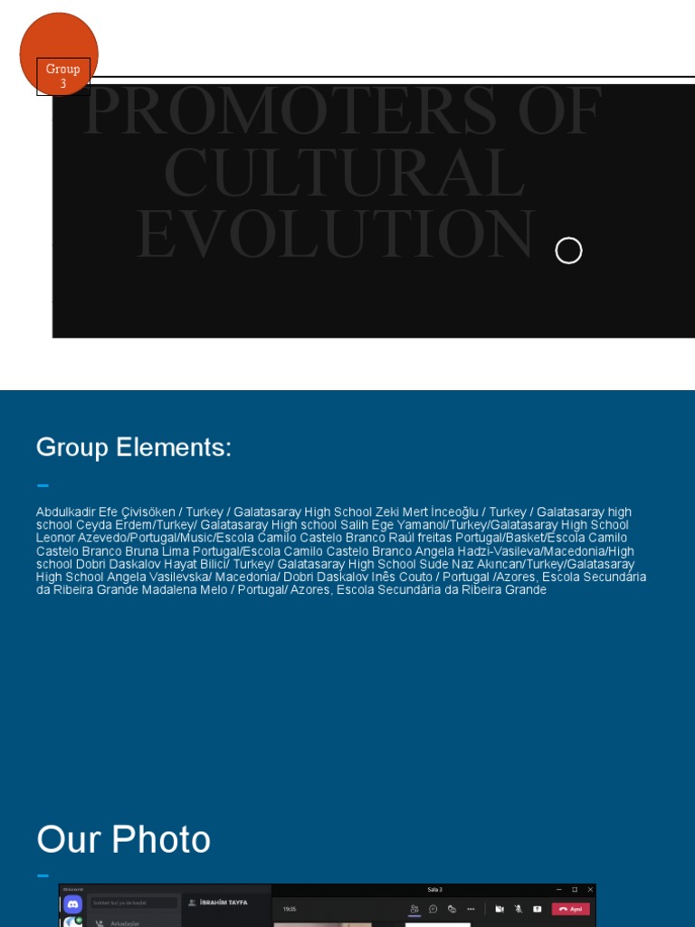 Promoters of Cultural Evolution | PDF