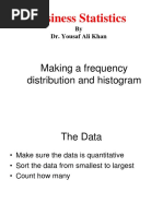 Lecture # 2, Frequency, Class Limit & Class Boundaries & Historgrams | PDF | Histogram | Mode ...