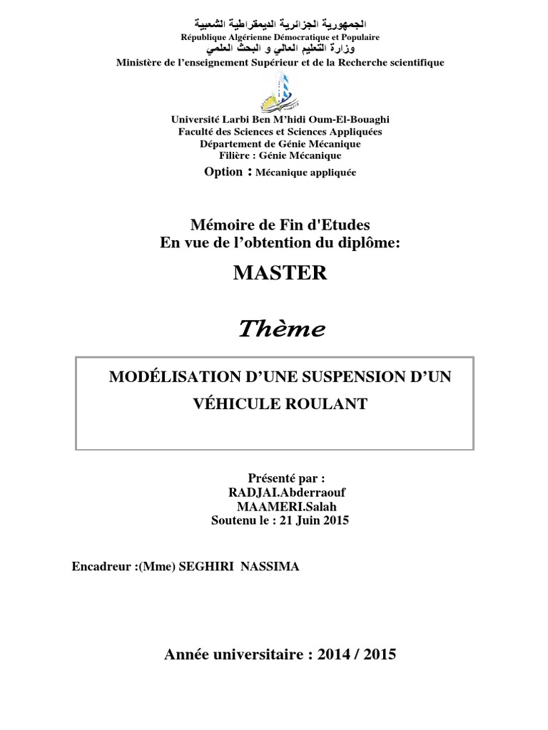 Suspension Newton Equation | PDF | Voitures | Technologies automobiles