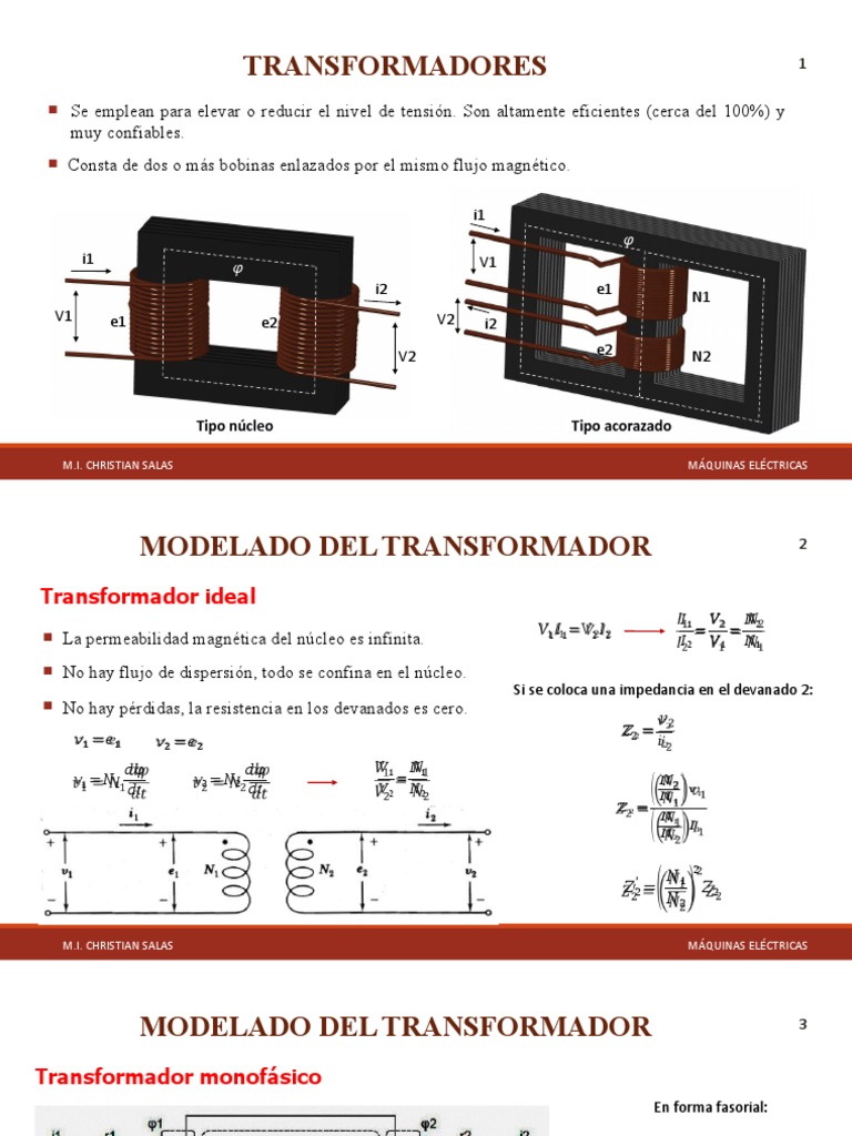 03 Transformadores | PDF | Transformador | voltaje