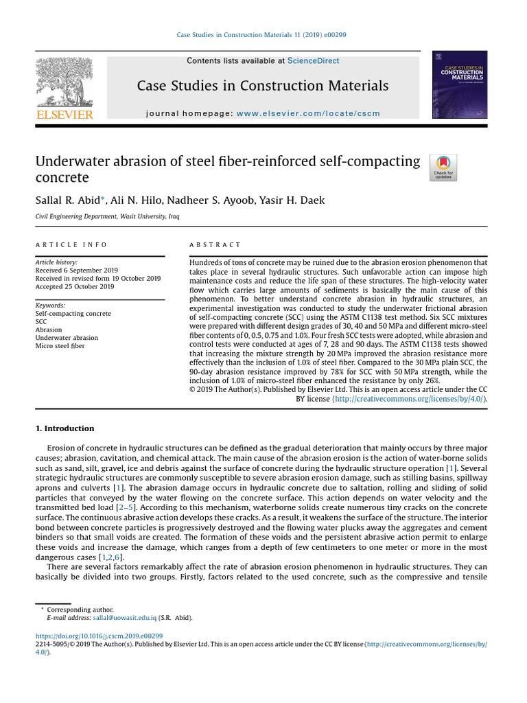 Case Studies in Construction Materials: Sallal R. Abid, Ali N. Hilo, Nadheer S. Ayoob, Yasir H ...