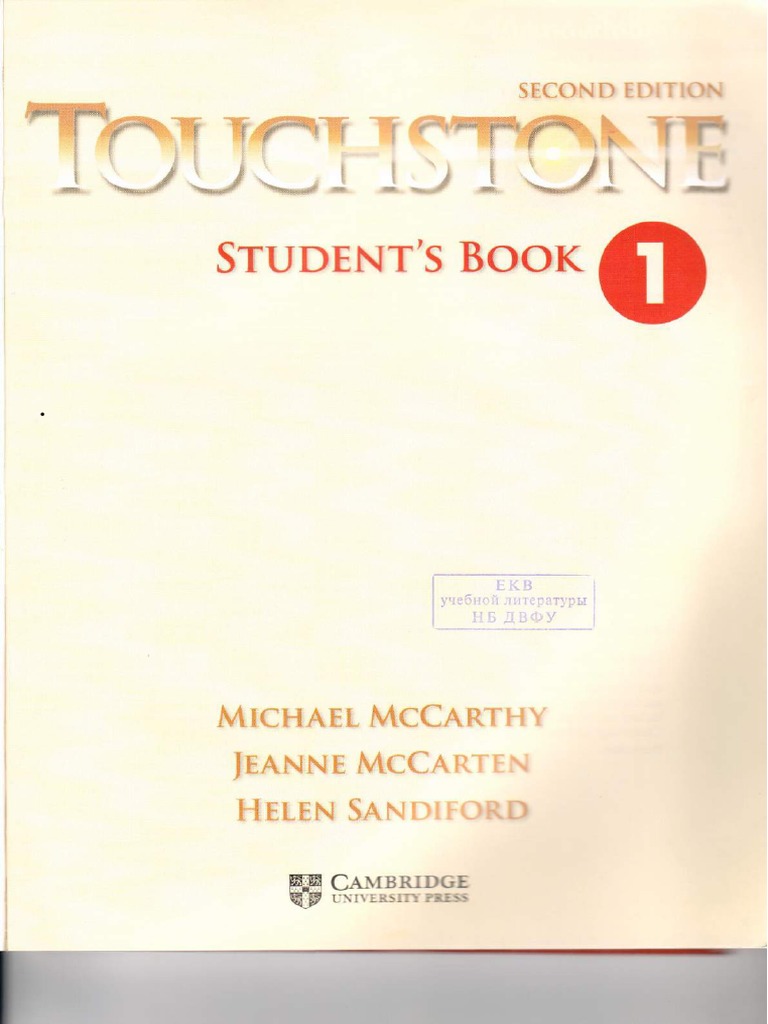 Touchstone 1 Student's Book | PDF