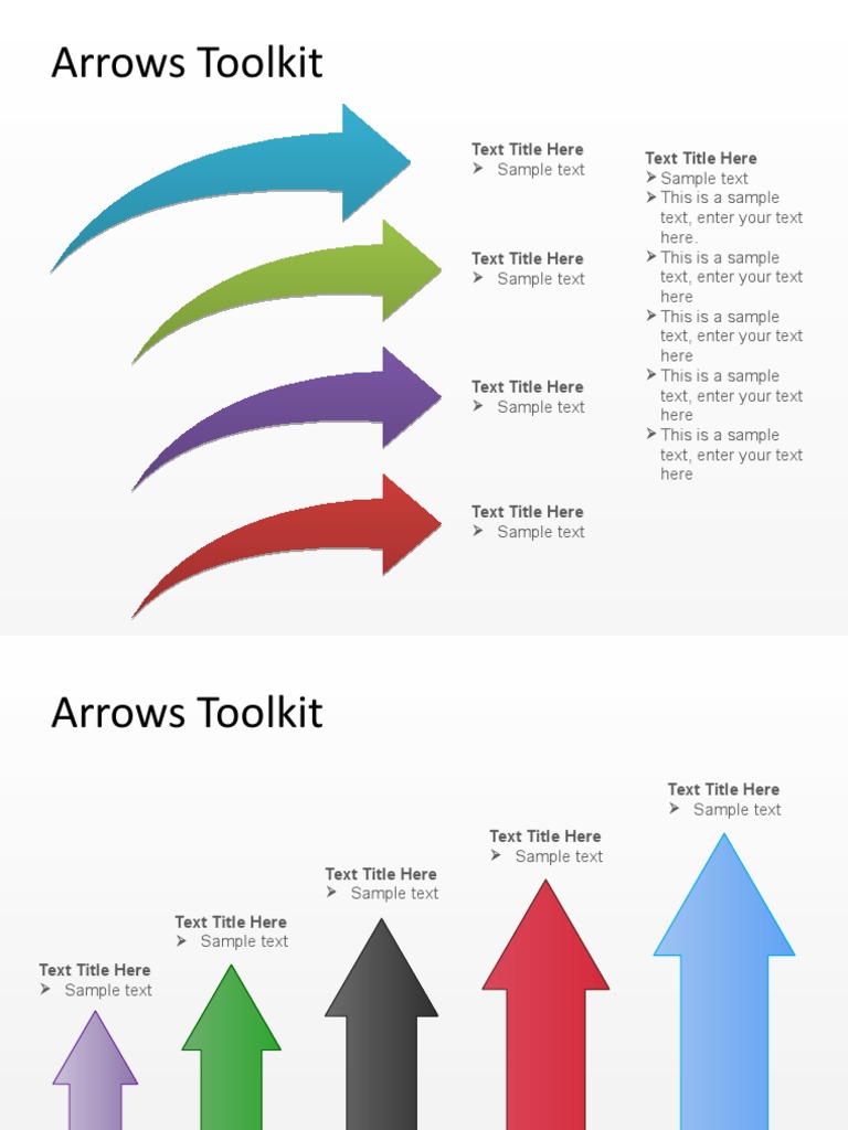 39 Arrows For Powerpoint | PDF | Business