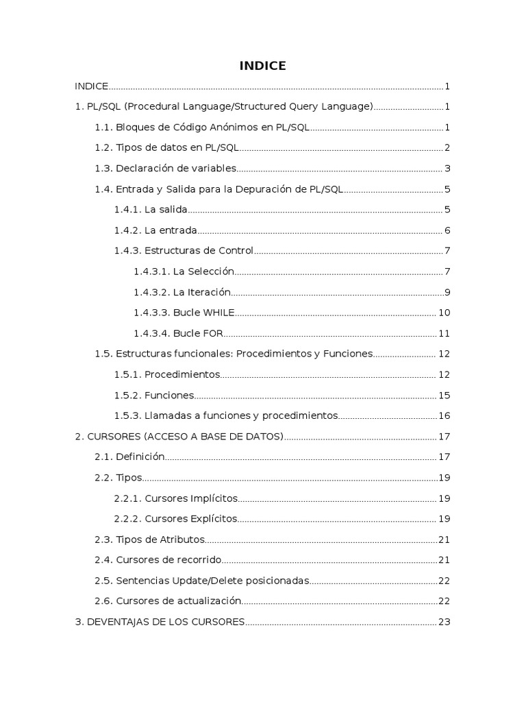 Cursores | PDF | Pl / Sql | SQL
