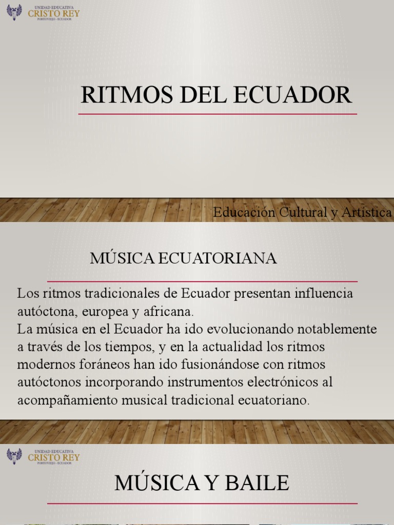 Ritmos Del Ecuador | PDF