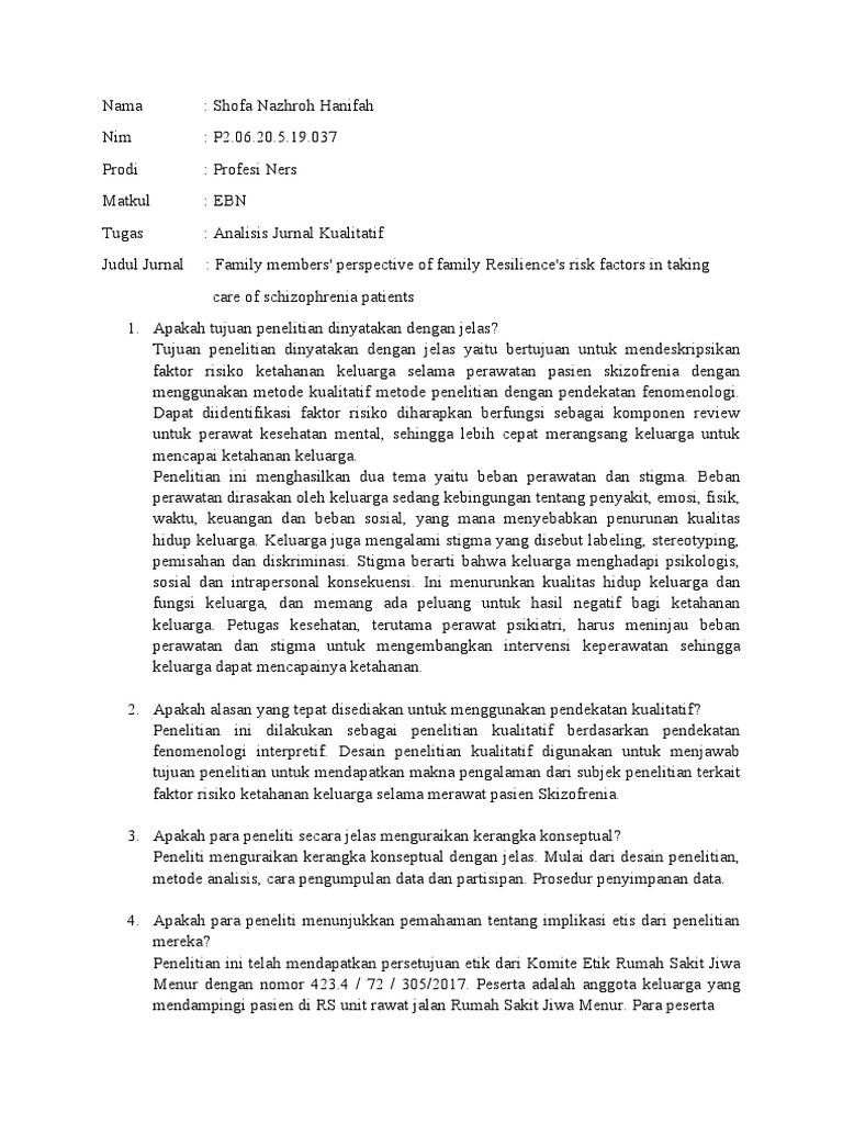 Tugas Ebn Analisis | PDF