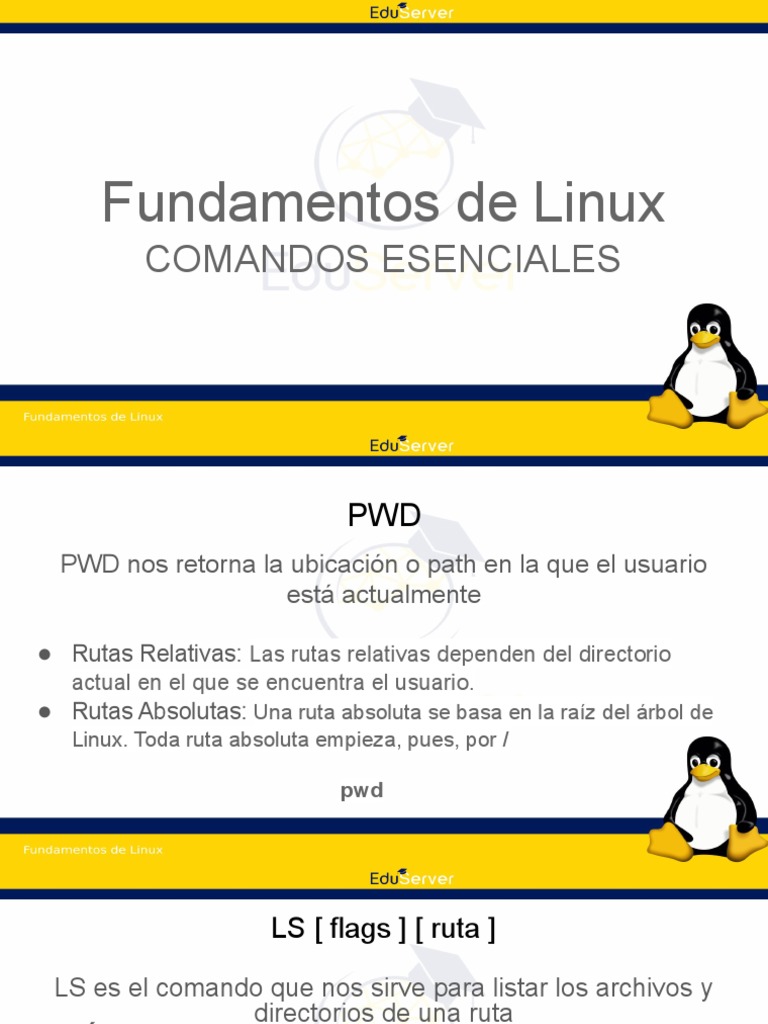 Fundamentos de Linux 3 | PDF | Directorio (Computación) | Archivo de ...