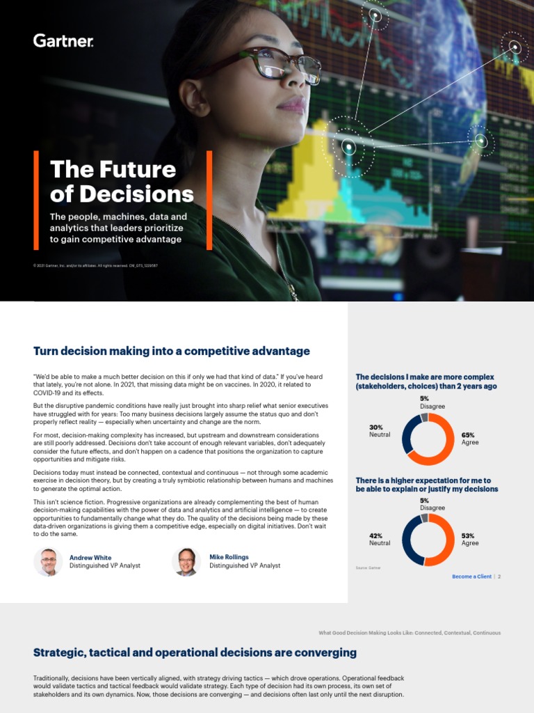 The Future of Decisions Ebook | PDF | Business