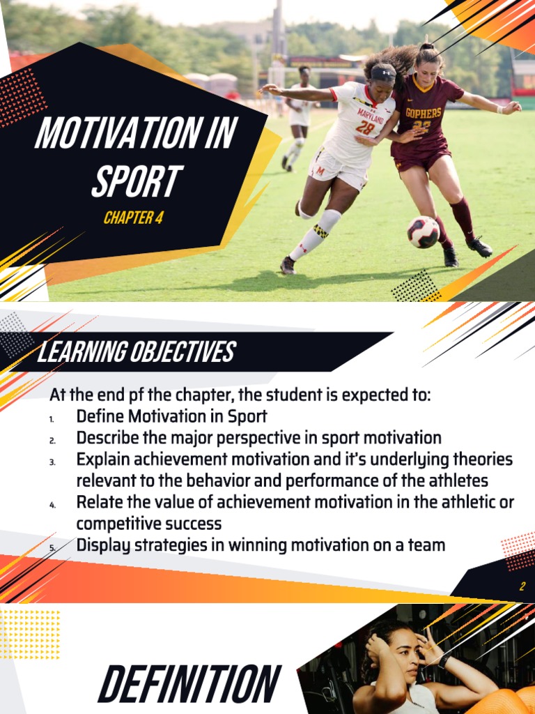 Motivation in Sport | PDF | Motivation | Motivational