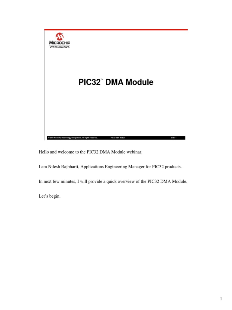 Dma With Pic | PDF | Electronic Design | Information And Communications ...