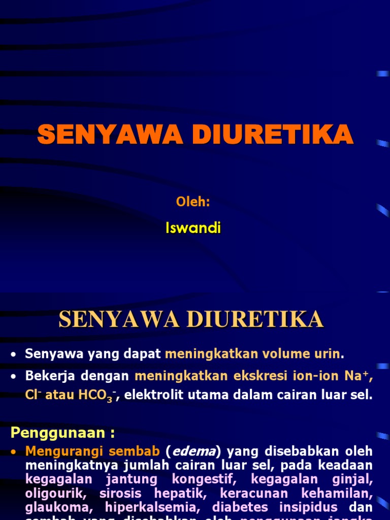 Diuretik | PDF