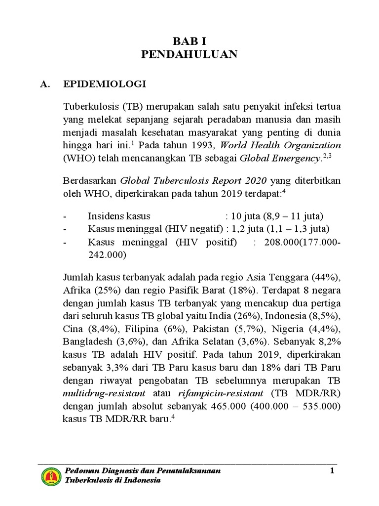 Isi-Buku Guideline TB-PDPI 2021 | PDF | Pengembangan Diri | Kesehatan Holistik