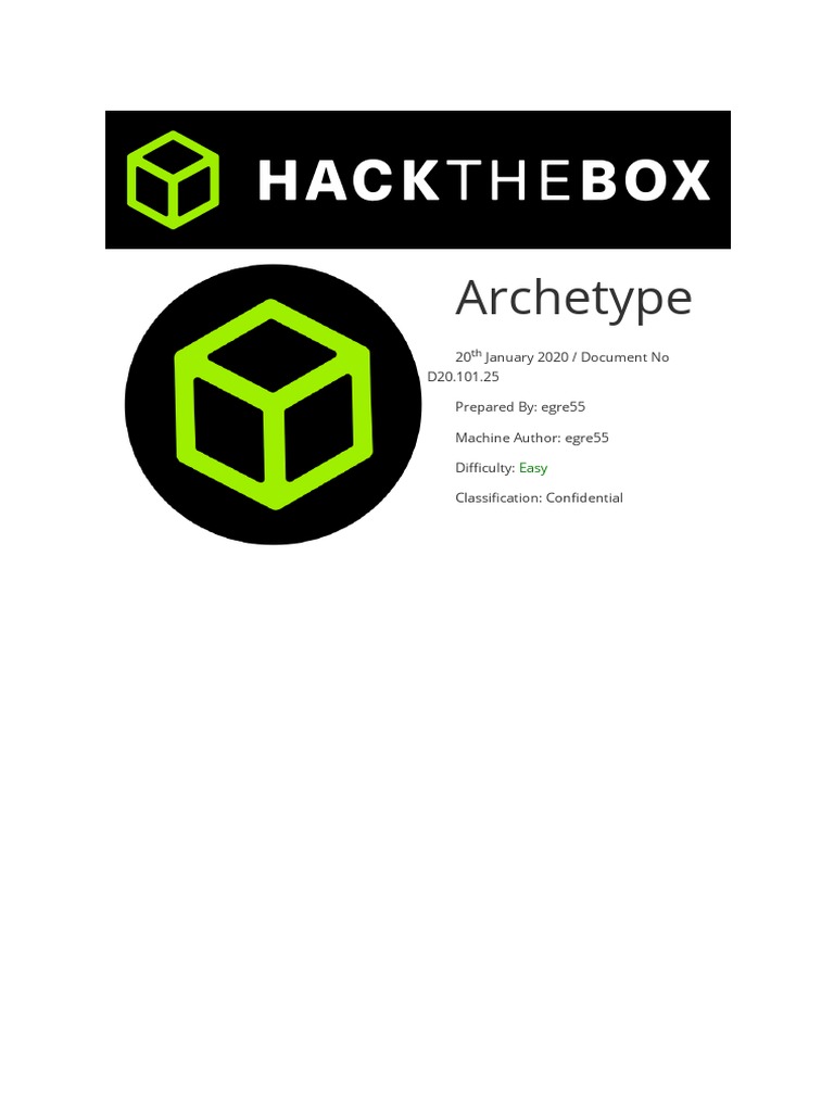 Archetype | PDF | Shell (Computing) | Computer Science