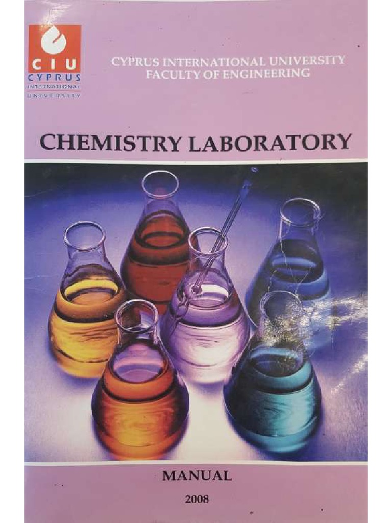 Chem 110 Lab Manual | PDF