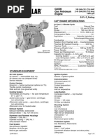 3306 Industrial Spec Sheet | PDF | Diesel Engine | Engines