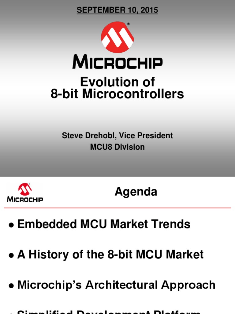 Microchip Presentation - Evolution of 8-Bit MCUs - Final | PDF | Microcontroller | Integrated ...