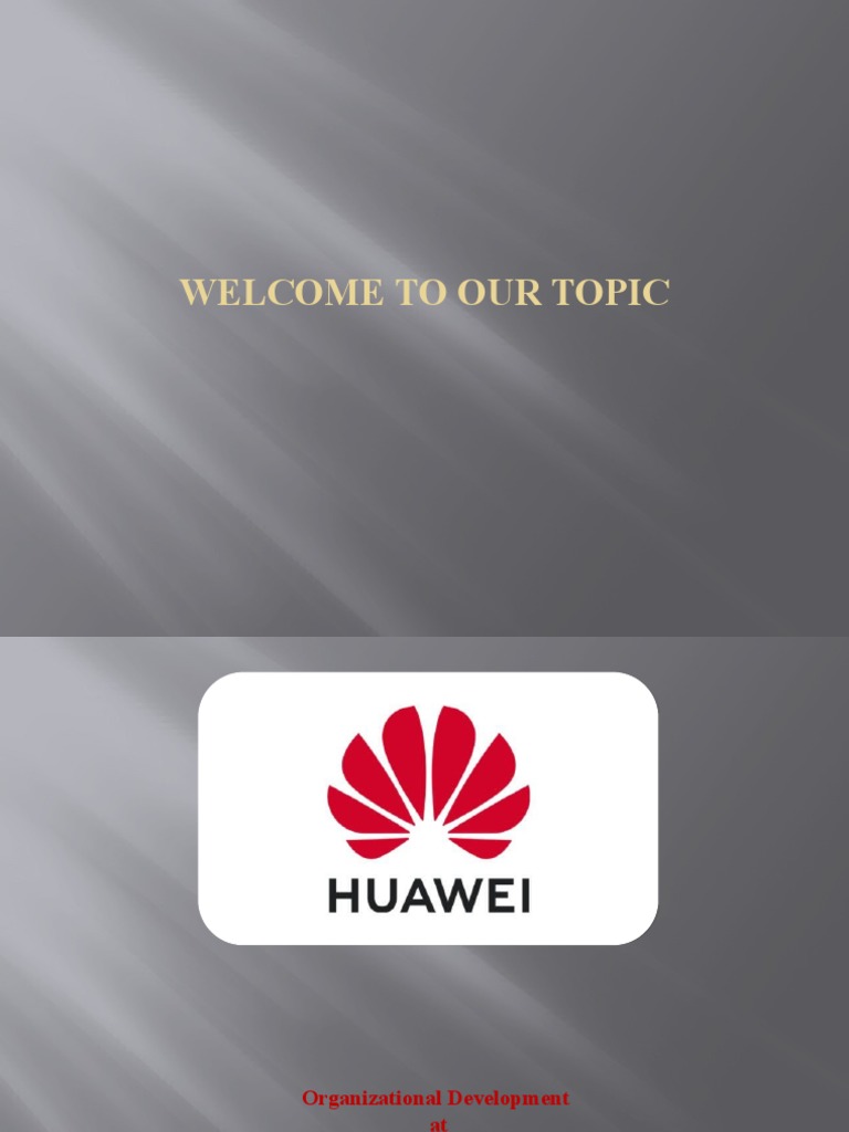 Huawei Organizational Structure Overview | PDF | Organization ...
