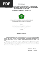 Rencana Pengembangan Madrasah Contoh RPM | PDF