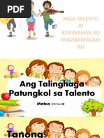 Pokus NG Pandiwa - Pagsusulit | PDF