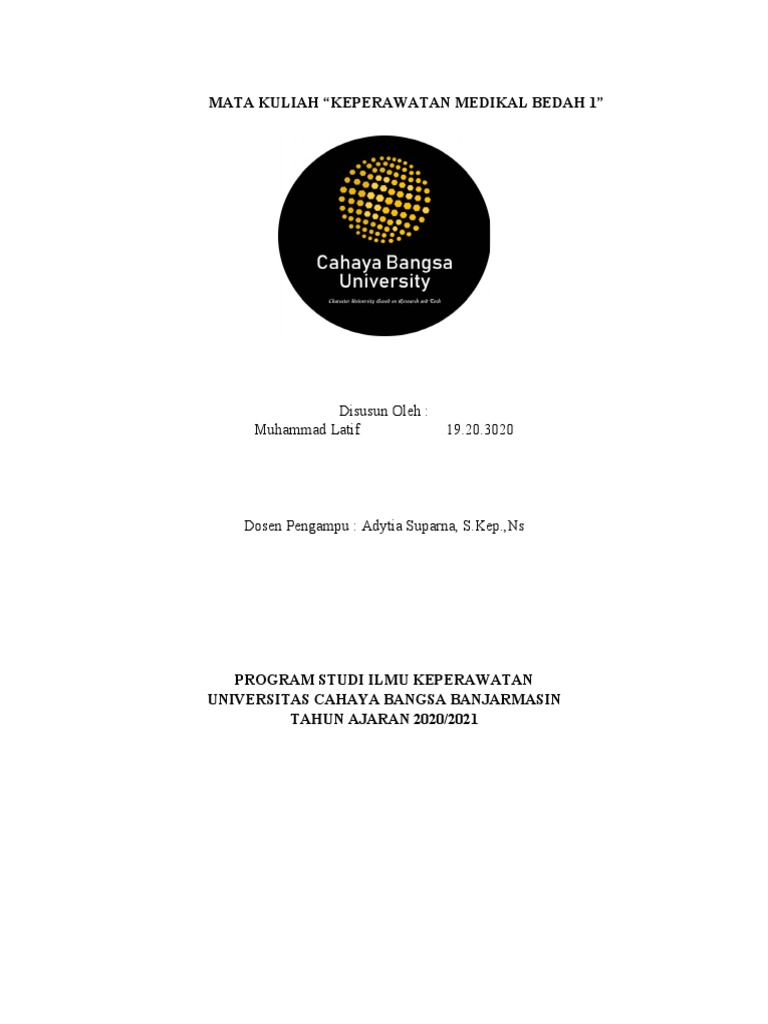 Askep KMB Latif Fix | PDF | Sains & Matematika
