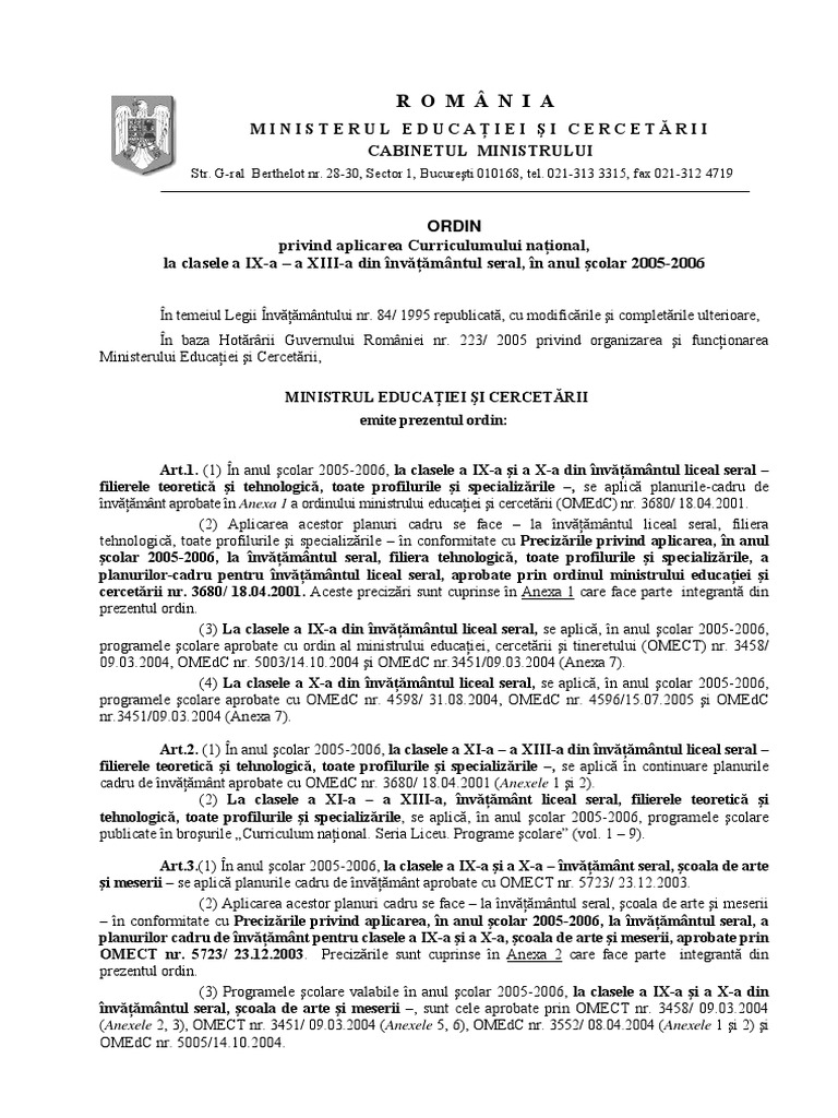 Om4997 2005 Corectat | PDF