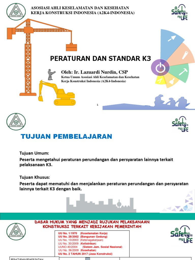 Peraturan Perundangan Dan Standar k3 | PDF