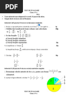 Pătrate Perfecte - Cuburi Perfecte - Cls 5 Sem1 | PDF
