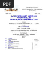 Classification des Fractures de Schatzker | PDF