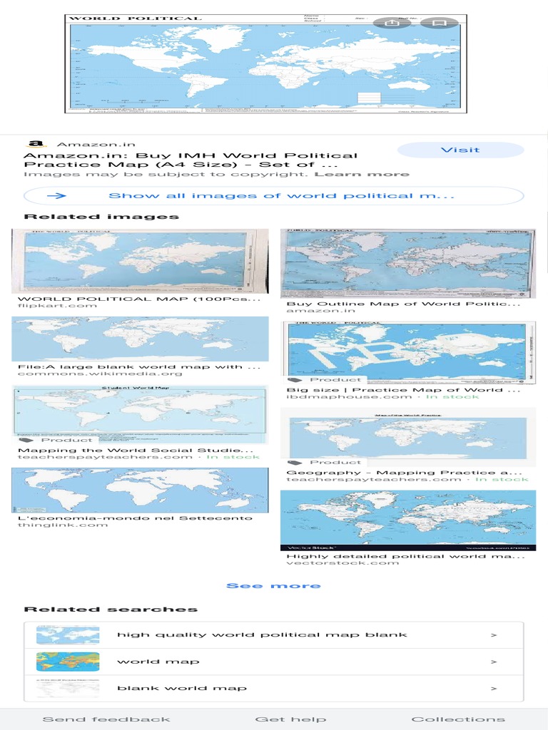 World Political Map Blank - Google Search | PDF | Map | World Wide Web