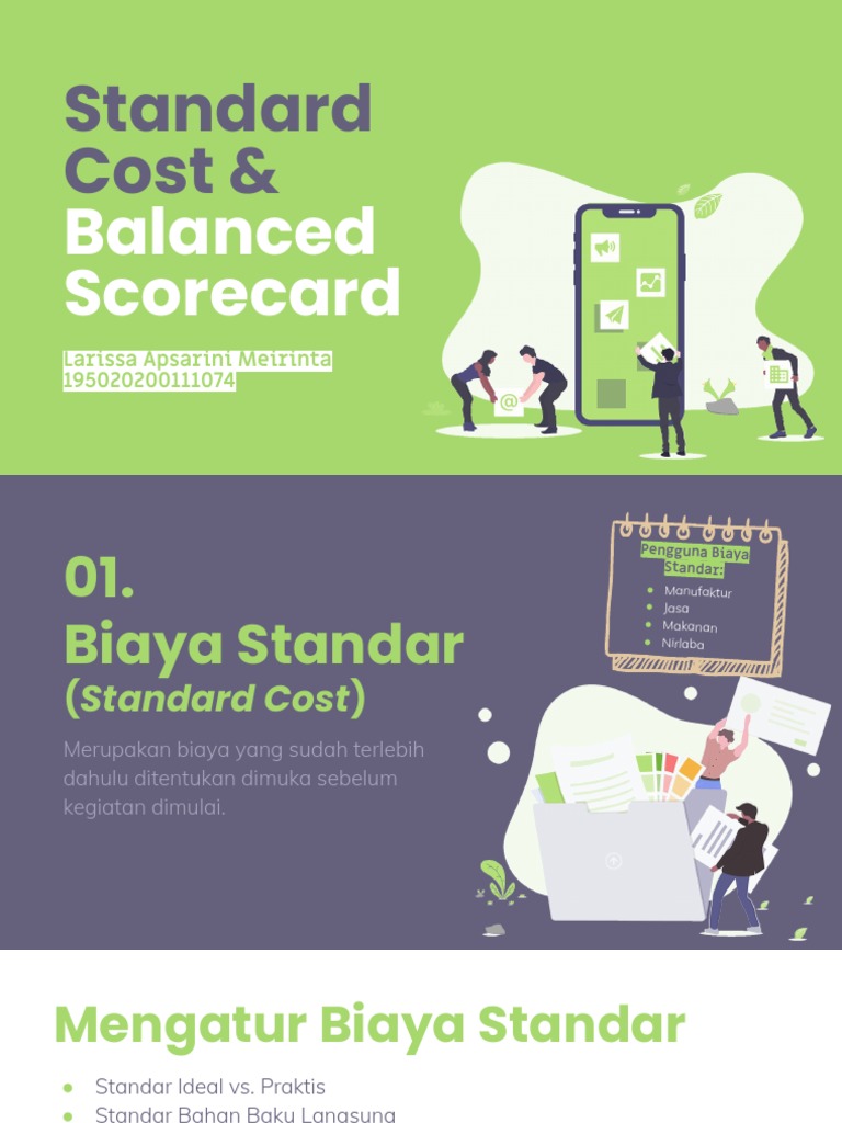Standard Cost & Balanced Scorecard: Mengukur Kinerja Bisnis dengan Biaya Standar dan Kartu Skor ...