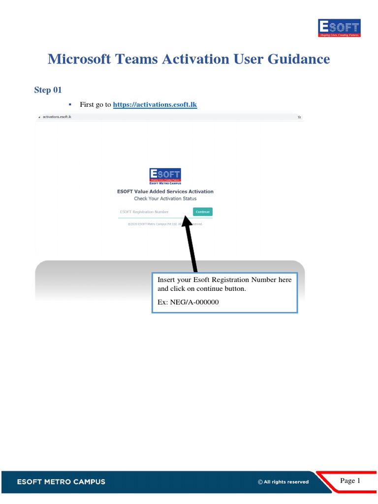 Microsoft Teams Activation User Guidance | Download Free PDF | Gmail ...