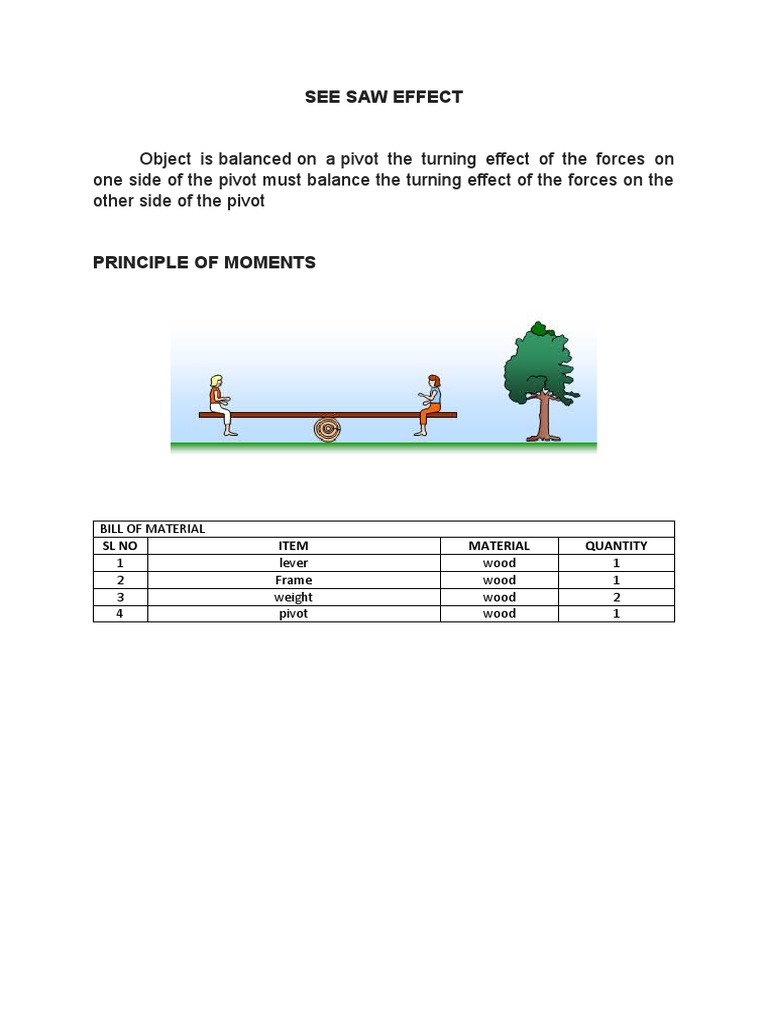 See Saw | PDF