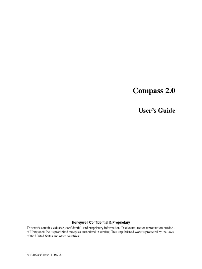 Compass 2.0: User's Guide | PDF | Microsoft Windows | Windows Xp