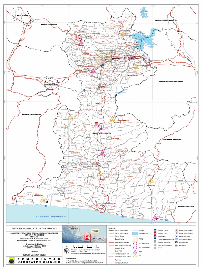 1 Cianjur Peta Zona | PDF