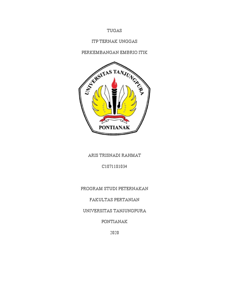 Perkembangan Embrio Itik dan Telur | PDF