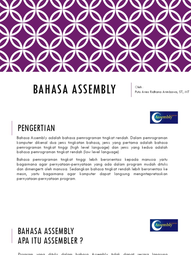 Bahasa Assembly 11 | PDF